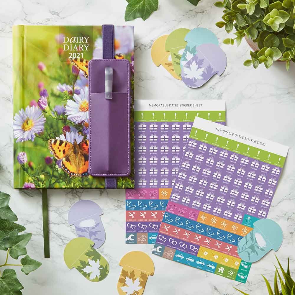 Dairy Diary stickers save the day! – Dairy Diary by Collins Debden