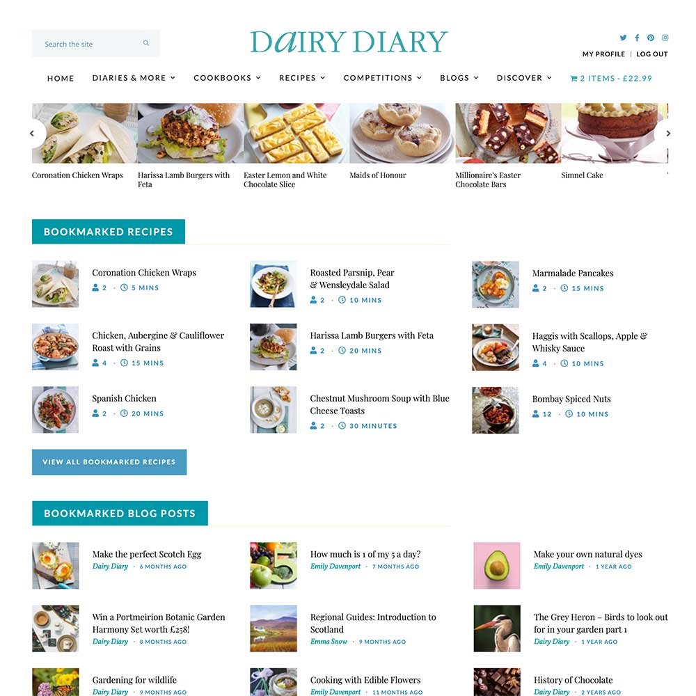 Top tips on how to get the most from the Dairy Diary website. – Dairy ...