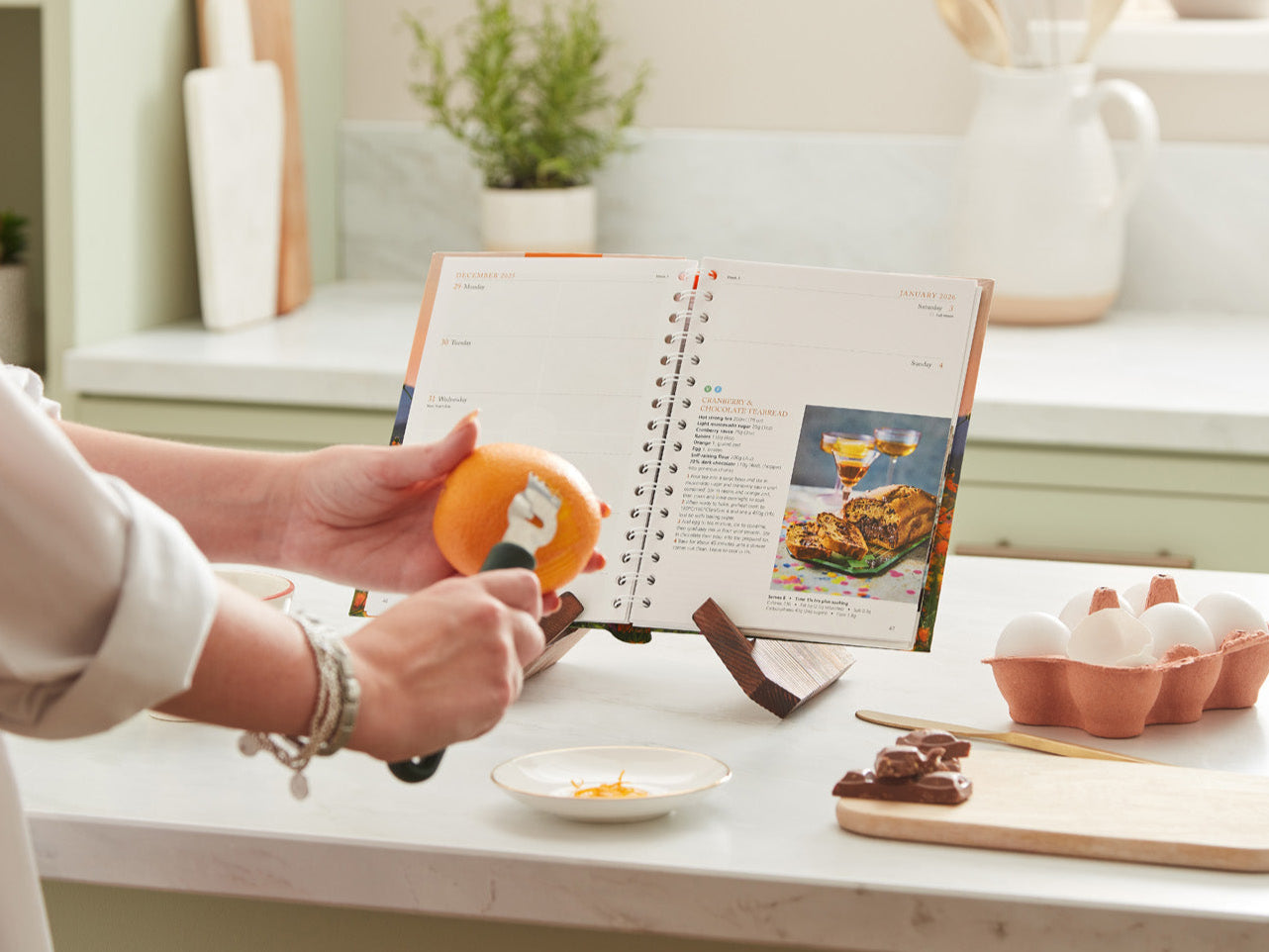 Dairy Diary 2026 & Bookstand Bundle – Dairy Diary by Collins Debden